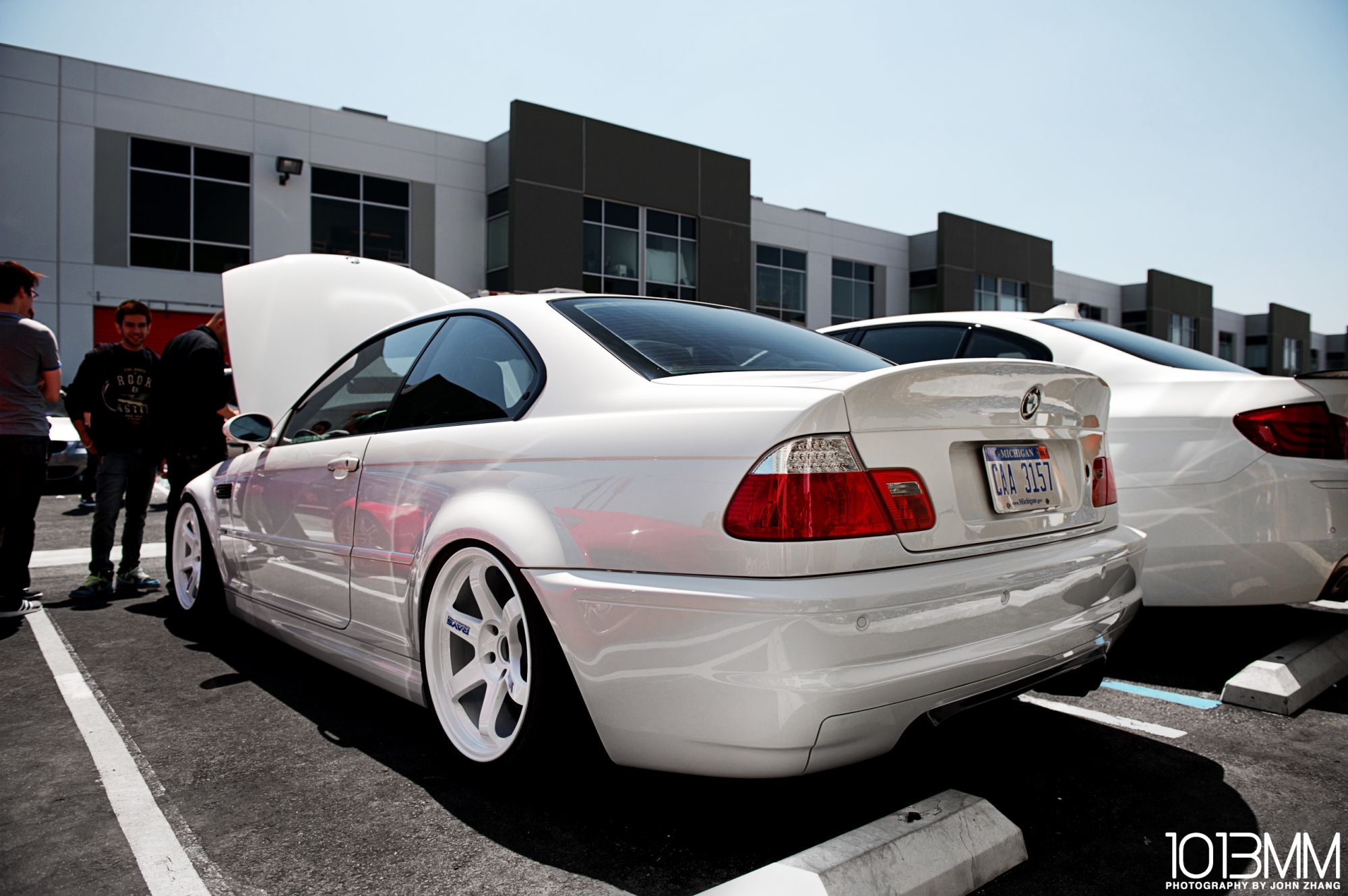 FS WHITE TE37's 18x9.5 18x10.5 +22 *** - E46Fanatics