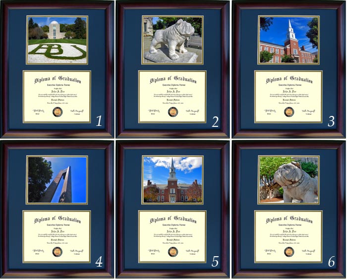 Executive Diploma Frames - All frames $99 - Butler University