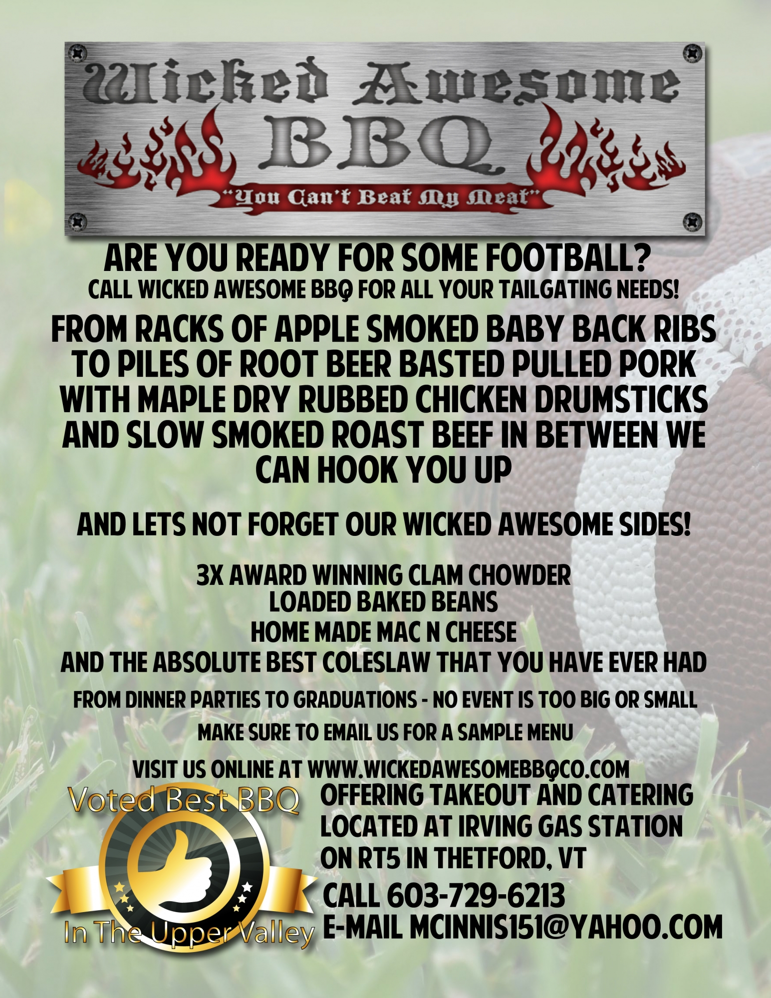 Specials | Wicked Awesome BBQ