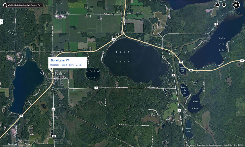 Stone Lake - Local Lake Maps